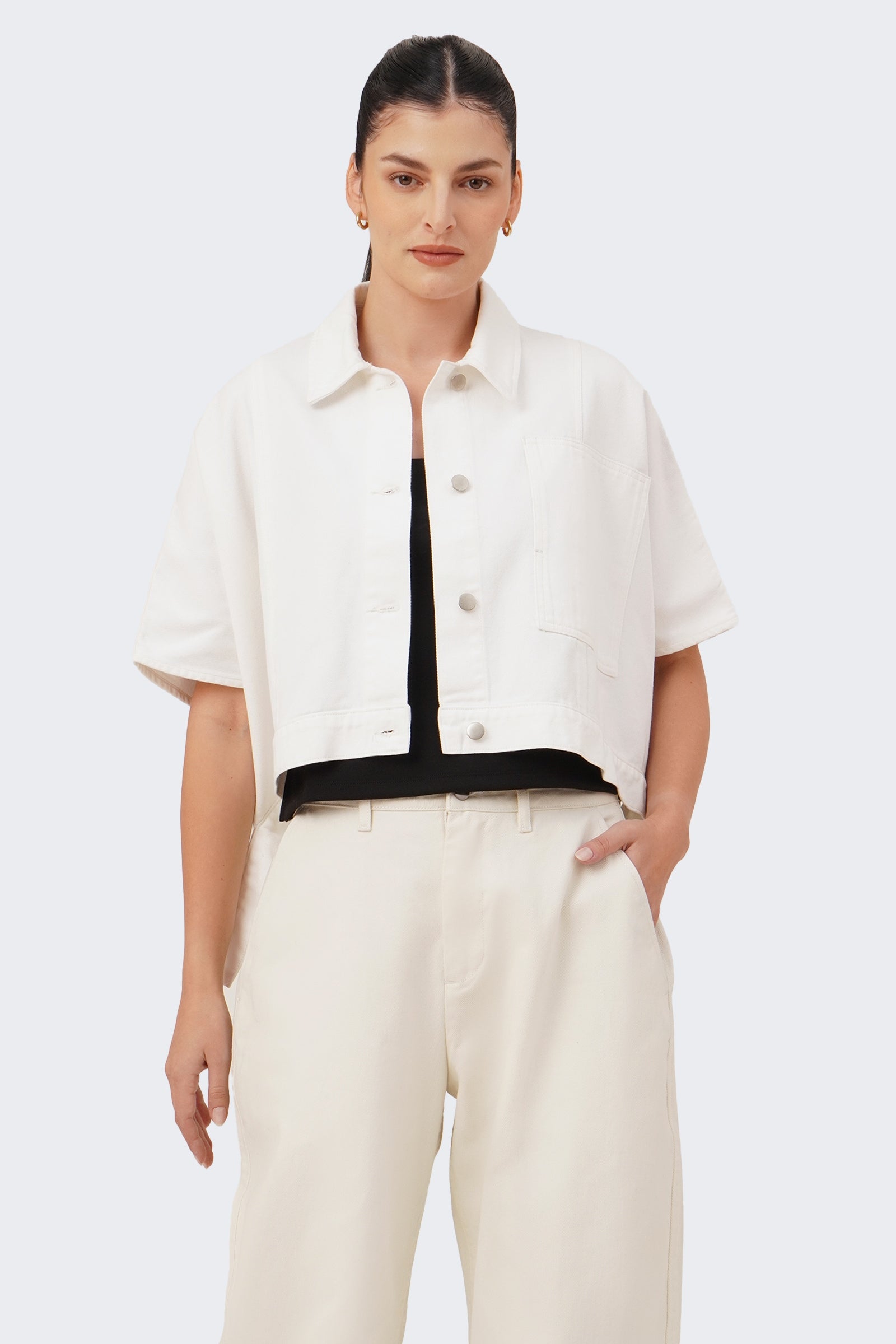 Women's Extended Hem Band Jacket - The Denim Standard – BOCU Lifestyle